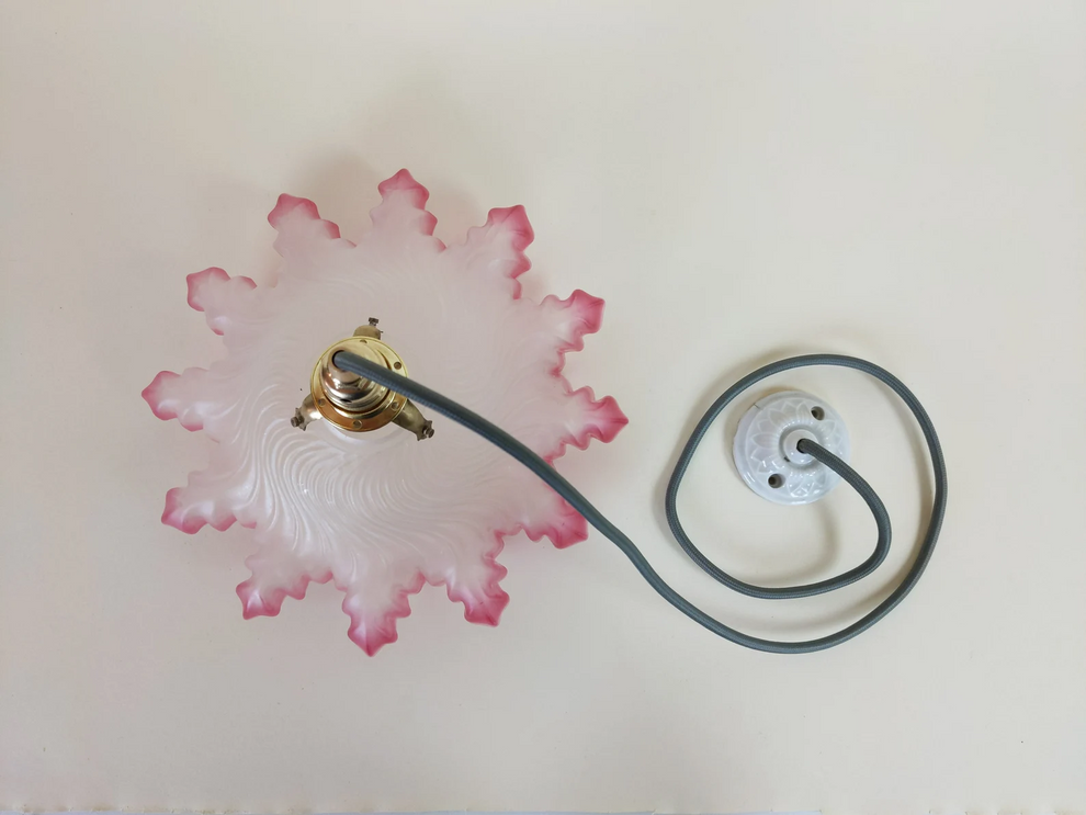 Tristan Flower Ceramic Pendant Light – GabyBerg Design