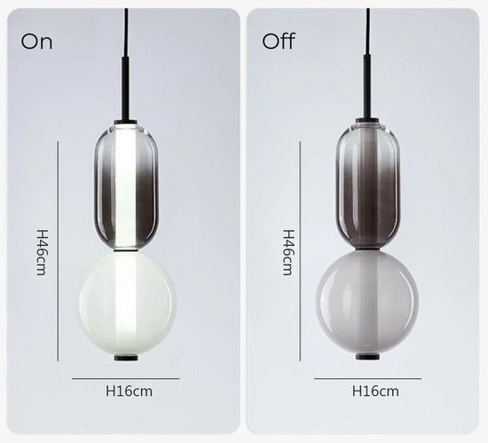 Pebble Tube LED Pendant Lights – GabyBerg Design