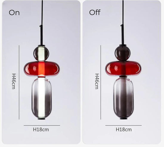 Pebble Tube LED Pendant Lights – GabyBerg Design