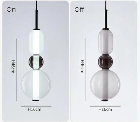 Pebble Tube LED Pendant Lights – GabyBerg Design