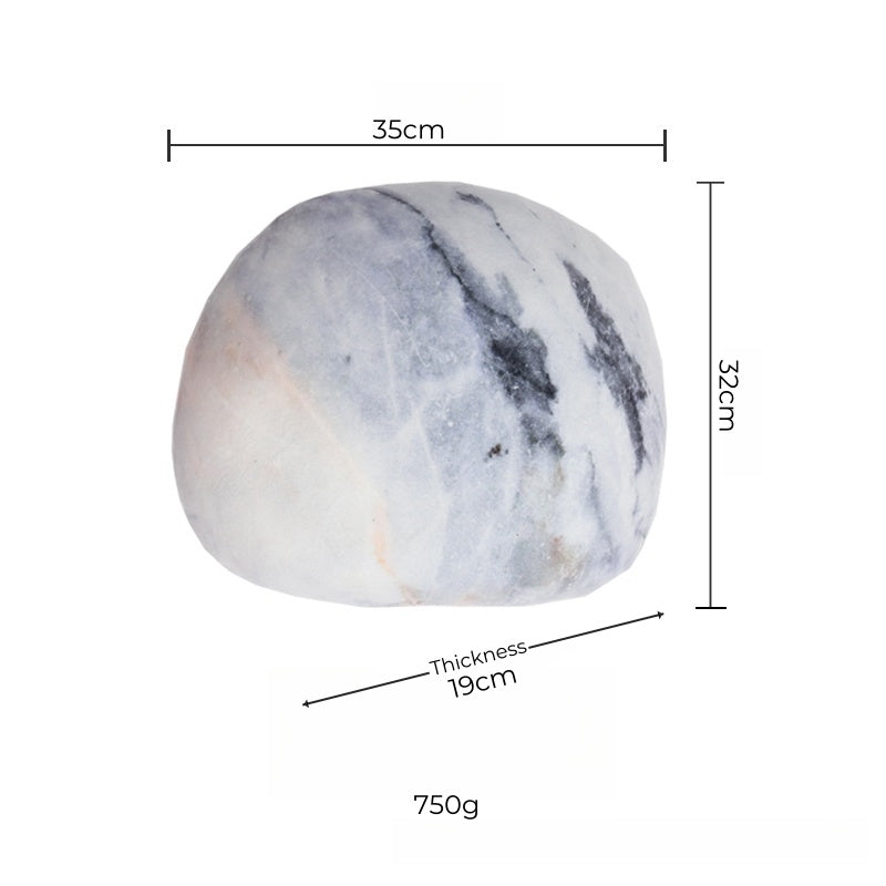 Pebble Boulder Pillows, Flint – GabyBerg Design