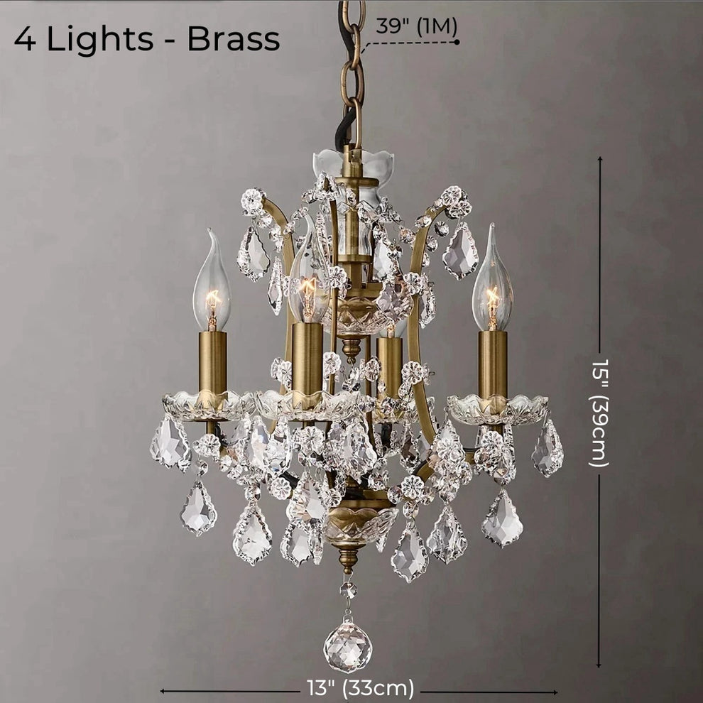 Luxury Chandelier, Crystal Candle Chandelier, Multi-Tier Chandelier ...