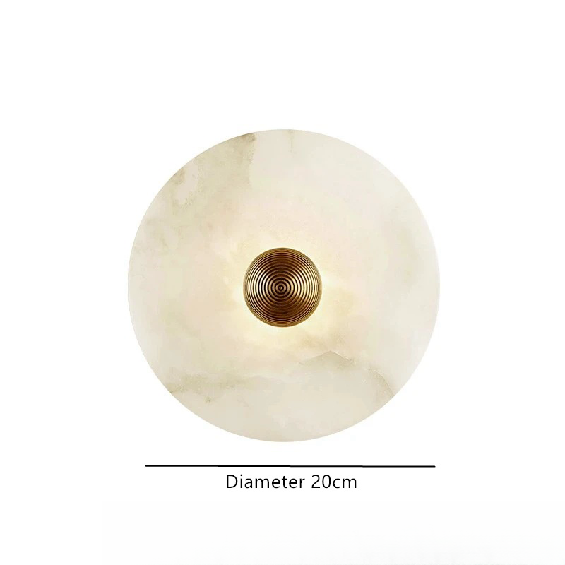Circle Marble LED Wall Light – GabyBerg Design