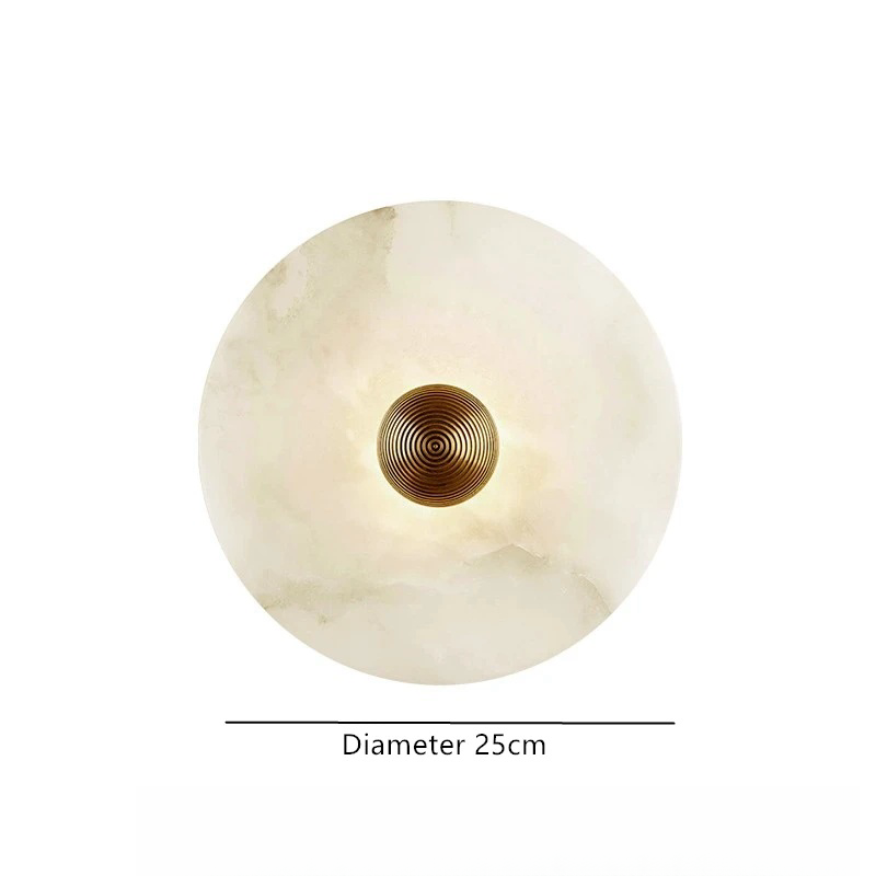 Circle Marble LED Wall Light – GabyBerg Design