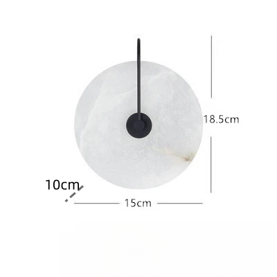 Circle Marble LED Wall Light – GabyBerg Design