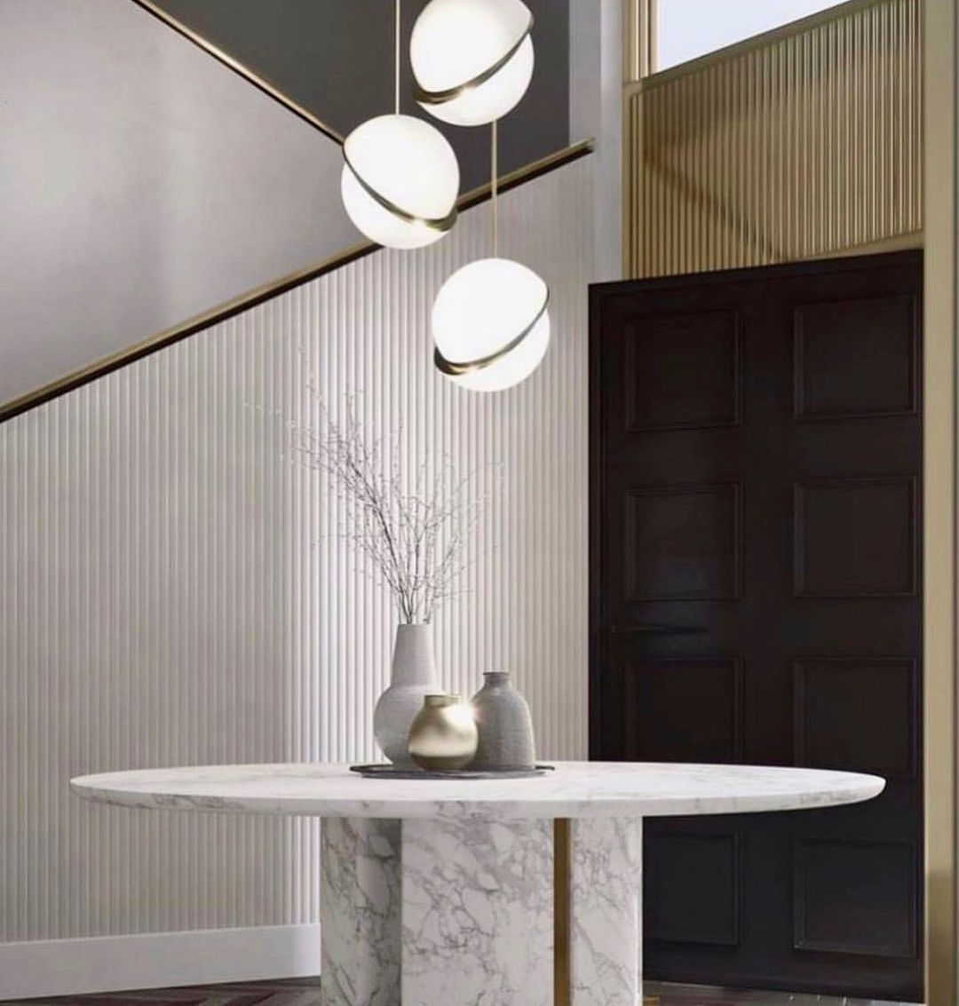 Glass Crescent Pendant Light - White Glass Pendant - Modern Crescent ...