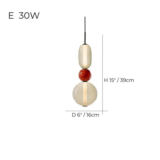 Pebble Tube LED Pendant Lights – GabyBerg Design