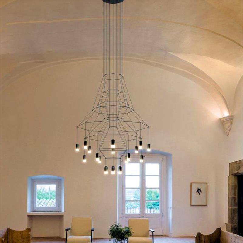 Nordic Minimalist Abstract Pendant Light – GabyBerg Design