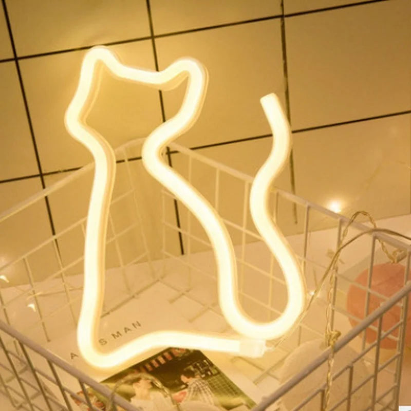 Party Neon LED Lighting, Battery Powered – GabyBerg Design
