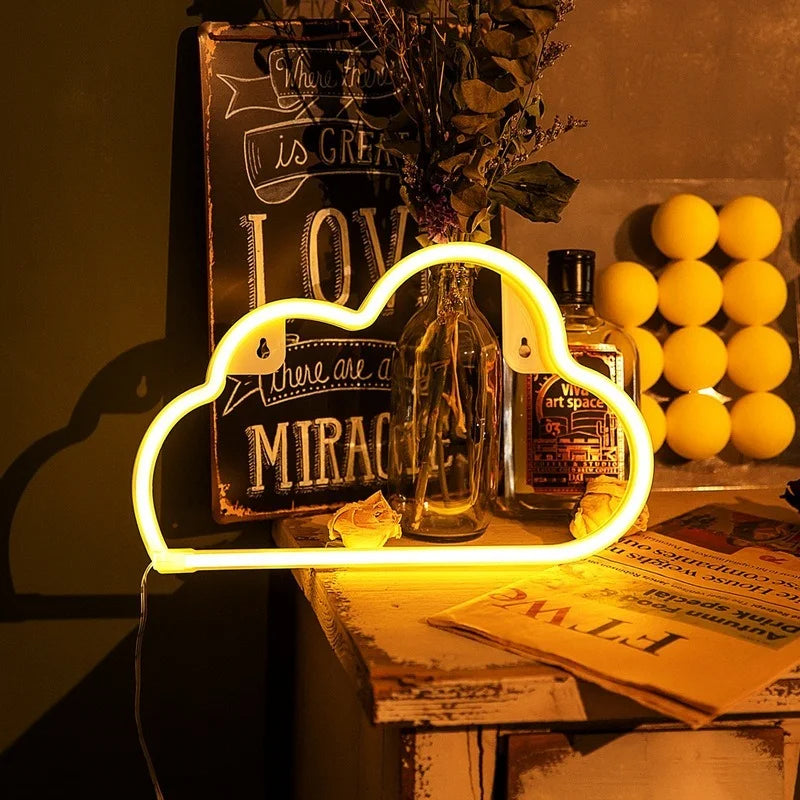 Party Neon LED Lighting, Battery Powered – GabyBerg Design