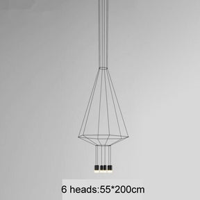 Nordic Minimalist Abstract Pendant Light – GabyBerg Design