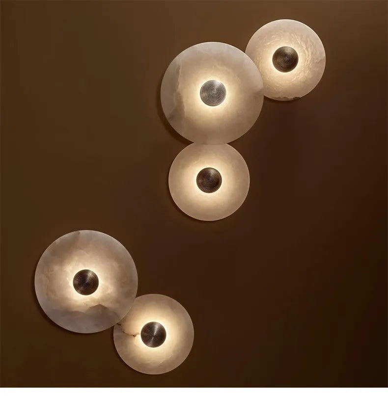 Circle Marble LED Wall Light – GabyBerg Design