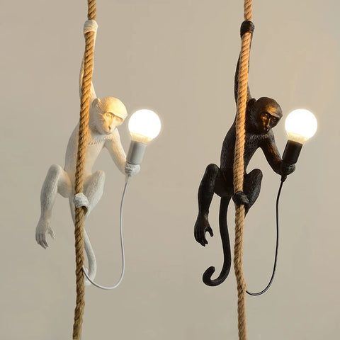 Monkey Pendant Light – GabyBerg Design