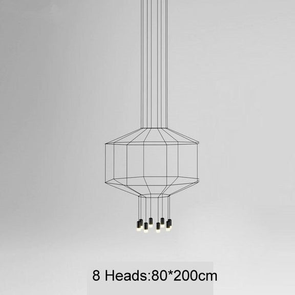 Nordic Minimalist Abstract Pendant Light – GabyBerg Design