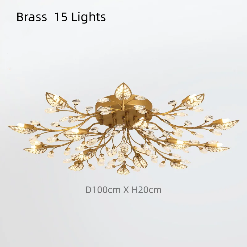 Luxury Florence Gold Crystal Chandelier – GabyBerg Design