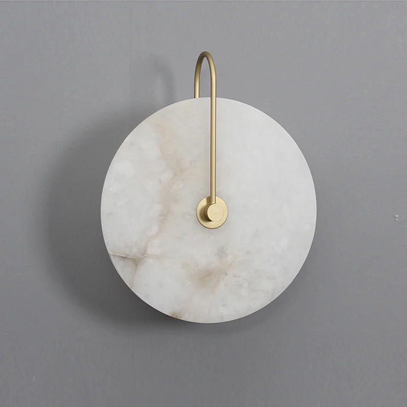Circle Marble LED Wall Light – GabyBerg Design