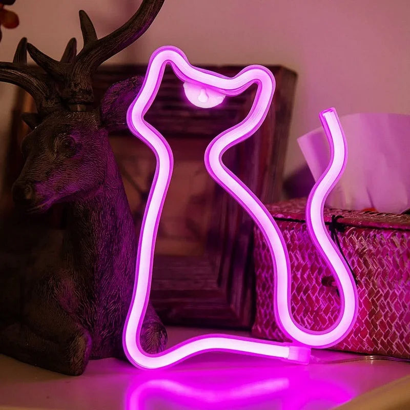 Party Neon LED Lighting, Battery Powered – GabyBerg Design