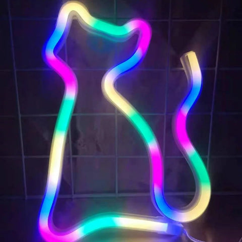 Party Neon LED Lighting, Battery Powered – GabyBerg Design