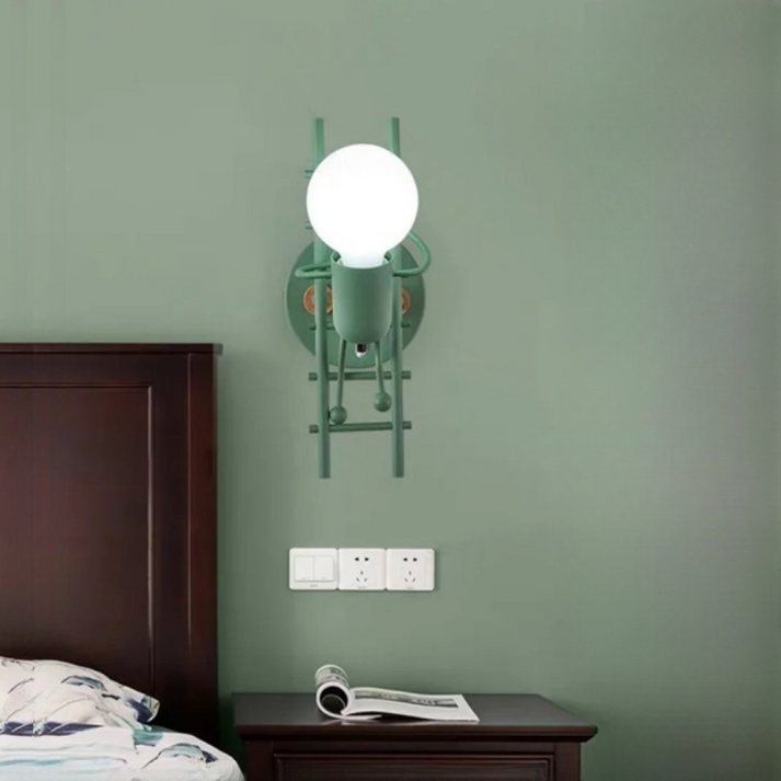 Playful Wall Sconce - Dynamic Ants Climbing Ladder & Creative Artistic ...