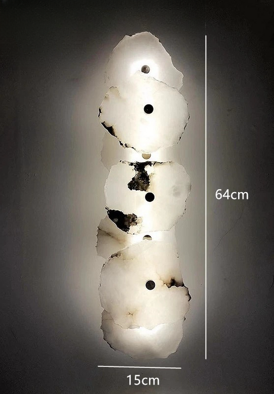 Natural Marble LED Wall Light – GabyBerg Design