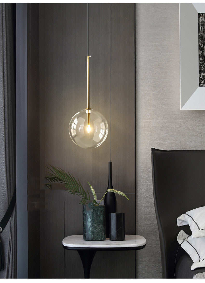 Modern Minimalist Glass Light - Sleek Glass Pendant - Contemporary ...