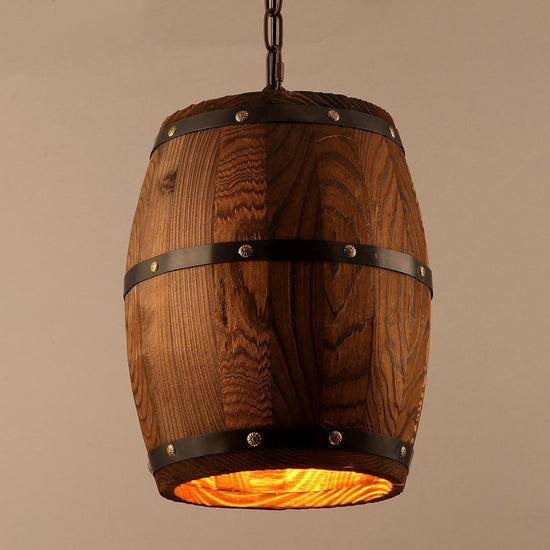 American Wood Bucket Light – GabyBerg Design