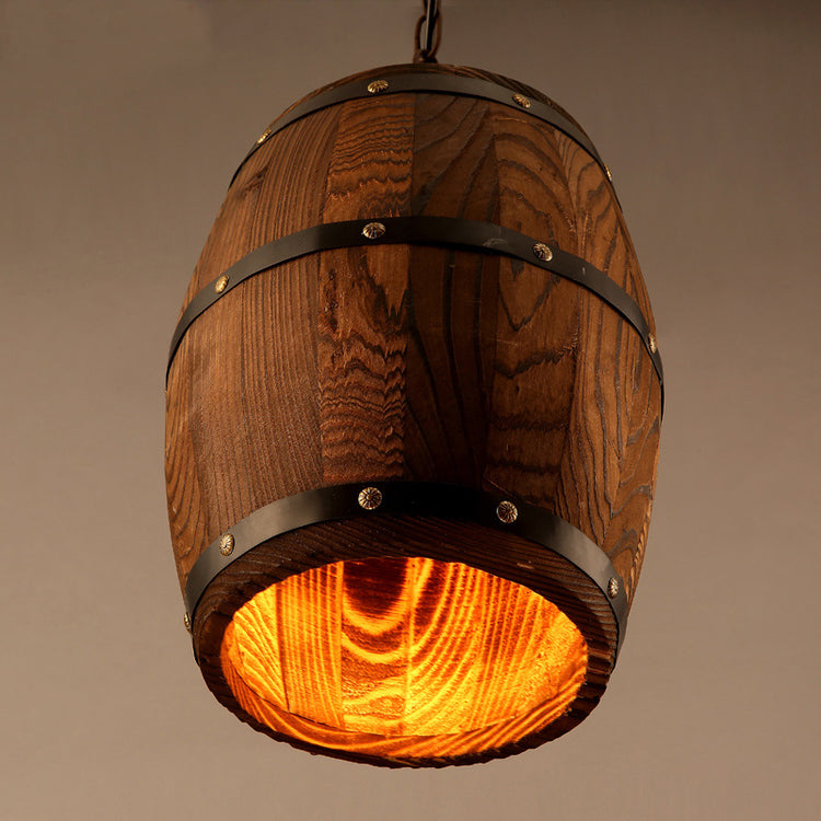 American Wood Bucket Light – GabyBerg Design