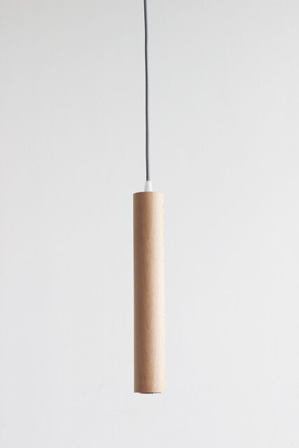 Walnut Pendant Light – Nordic Solid Wood Hanging Lamp | GabyBerg ...