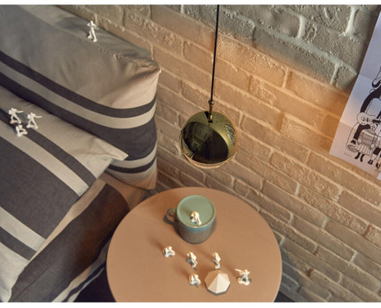 Rose Gold Drop Pendant Light - Elegant Rose Gold Fixture - Modern ...