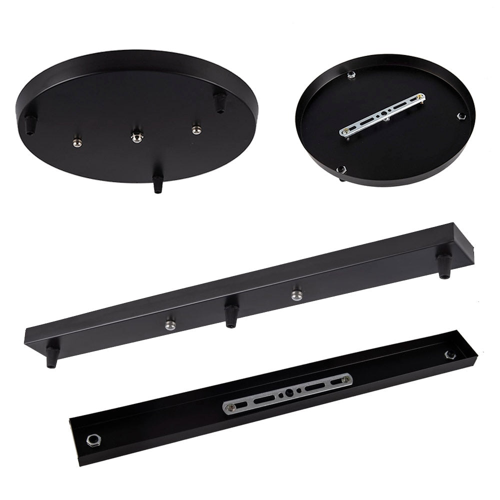 Pendant Light Base Plate – Universal Ceiling Mounting Canopy | GabyBerg ...