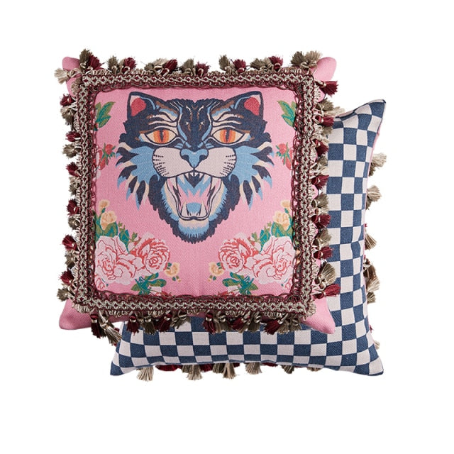 Valentine's Home Gift GG Cat Throw Pillow Case – GabyBerg Design