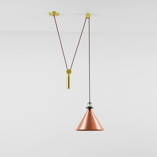 Denmark Creative Pulley Pendant Lights - Industrial Pulley Light ...