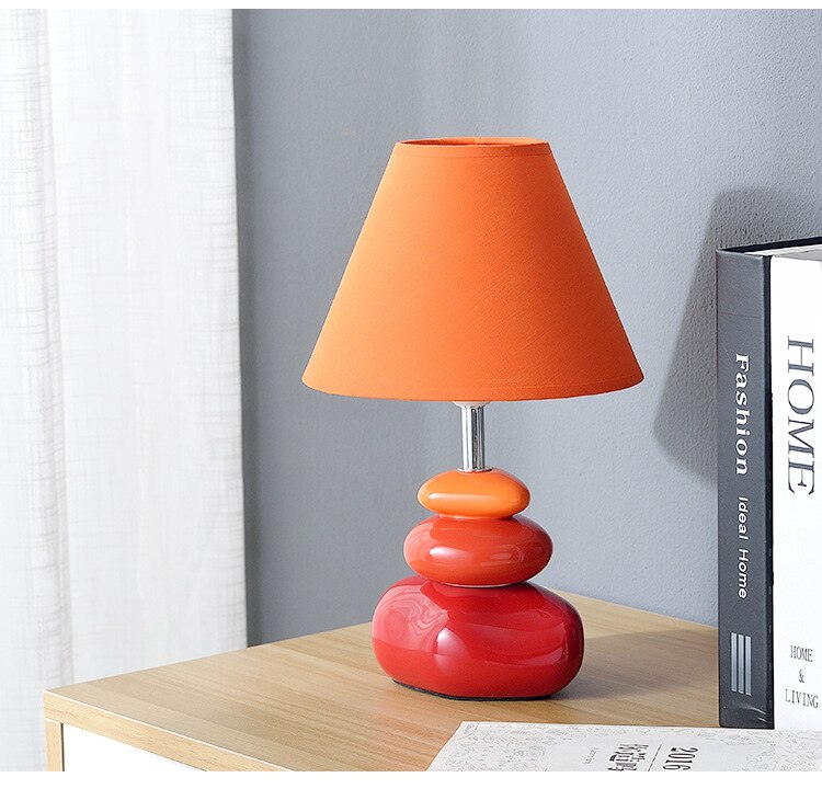 Ceramic Stone Table Lamp – GabyBerg Design