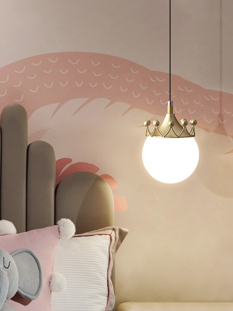 Gold Crown Pendant light – GabyBerg Design