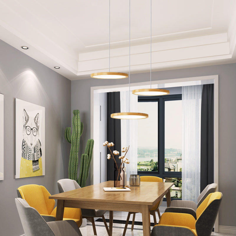 Wood LED Dimmable Kitchen Light, Remote Control – GabyBerg Design